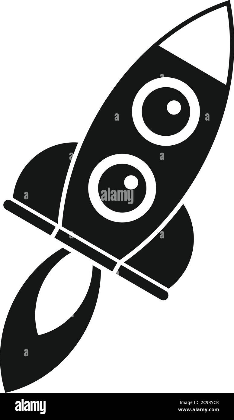 Power rocket innovation icon. Simple illustration of power rocket ...