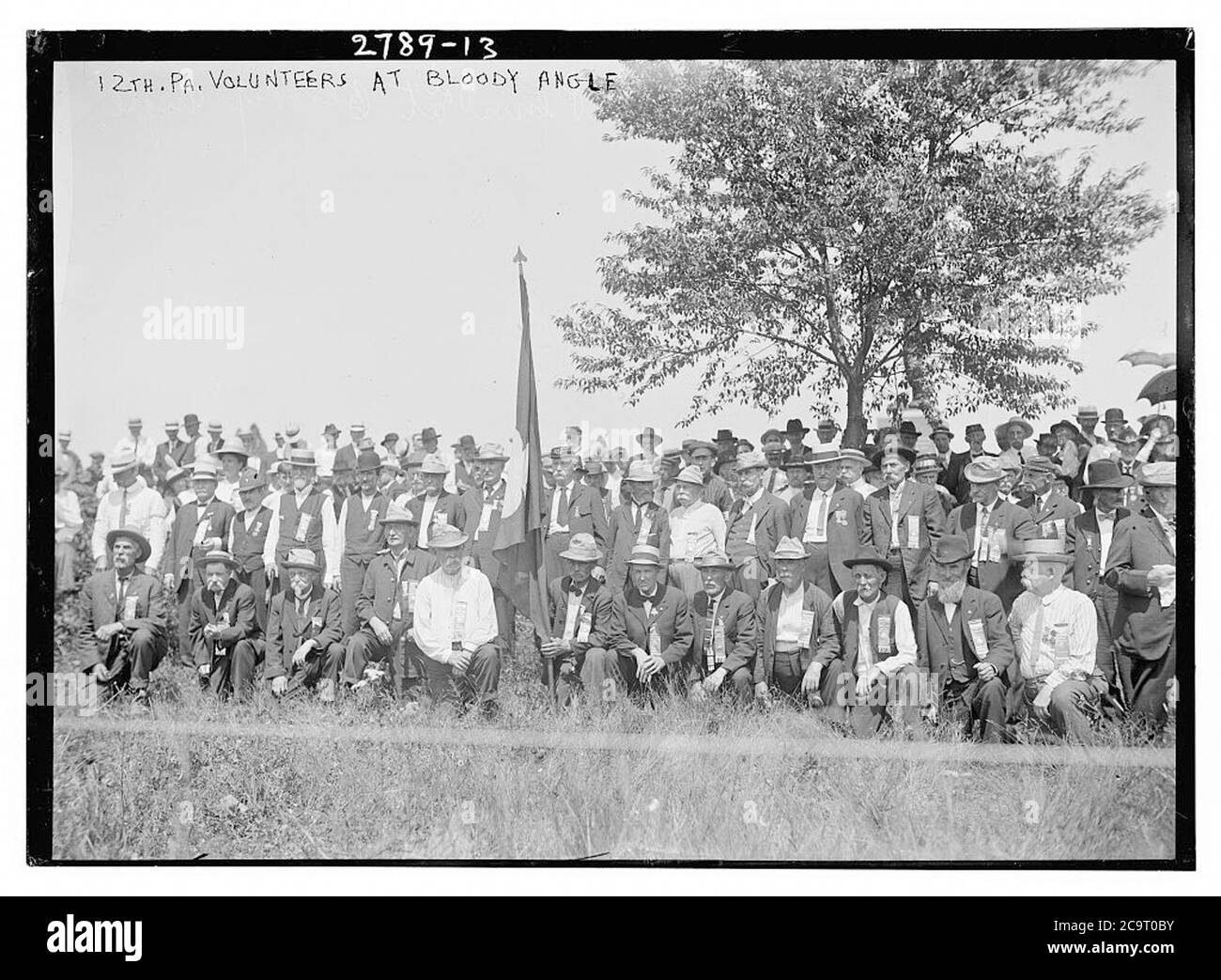 12th Pa. Volunteers [i.e., 72nd Pennsylvania Infantry] at Bloody Angle ...