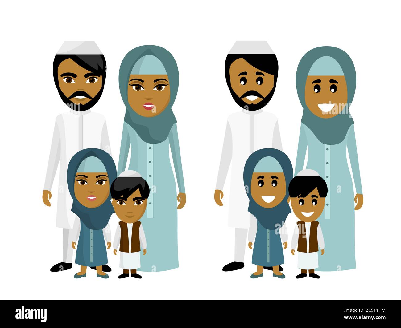 Saudi boy mother Stock Vector Images - Alamy