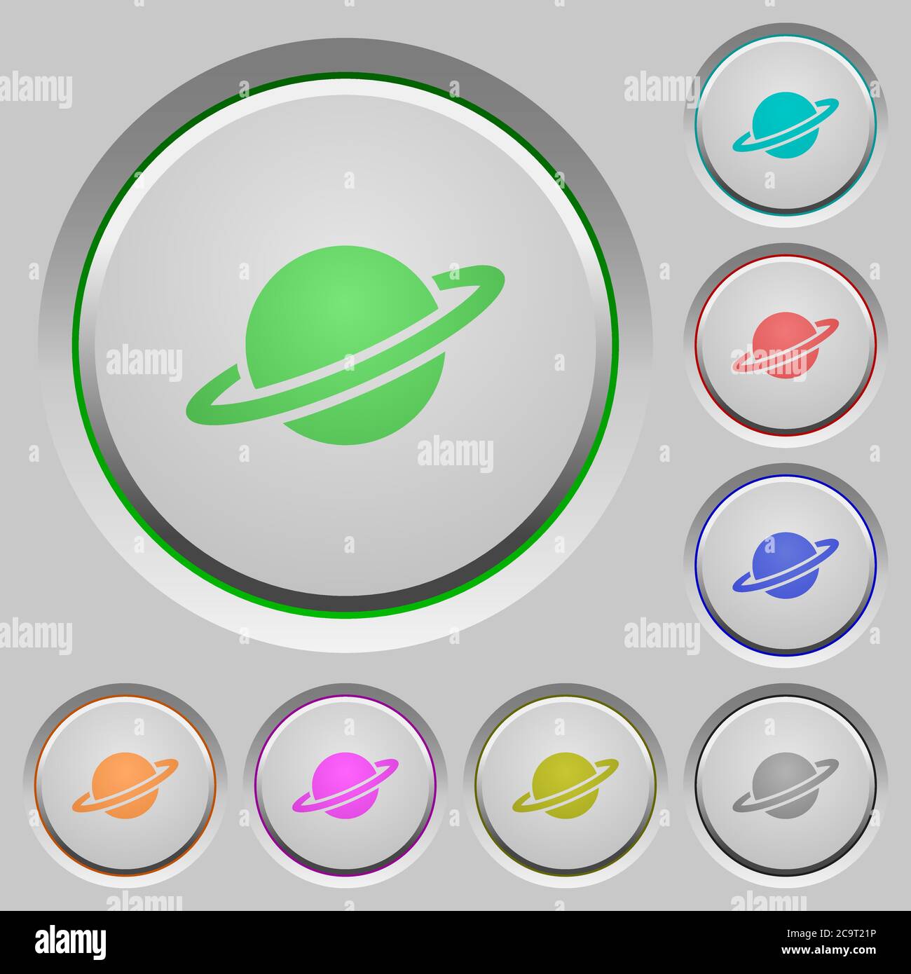 Uranus planet ring on Stock Vector Images - Alamy