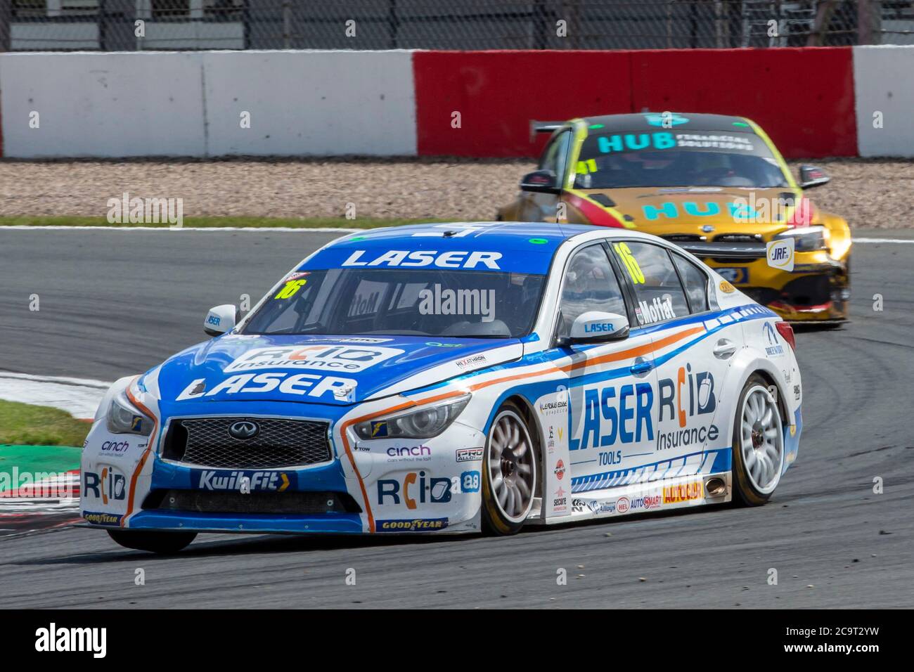 Donington Park Circuit, Leicestershire, UK. 2nd Aug, 2020. Kwik Fit ...
