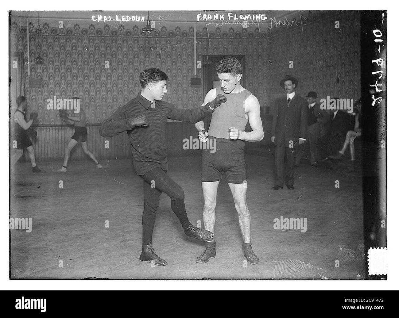 Vintage boxer portrait Cut Out Stock Images & Pictures - Alamy