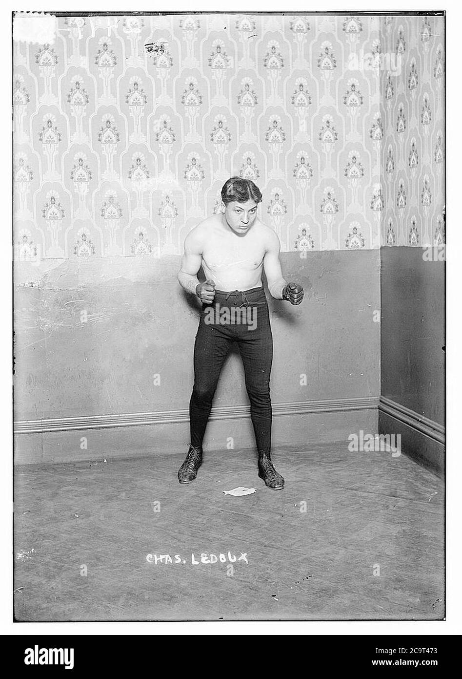 Vintage boxer portrait Cut Out Stock Images & Pictures - Alamy