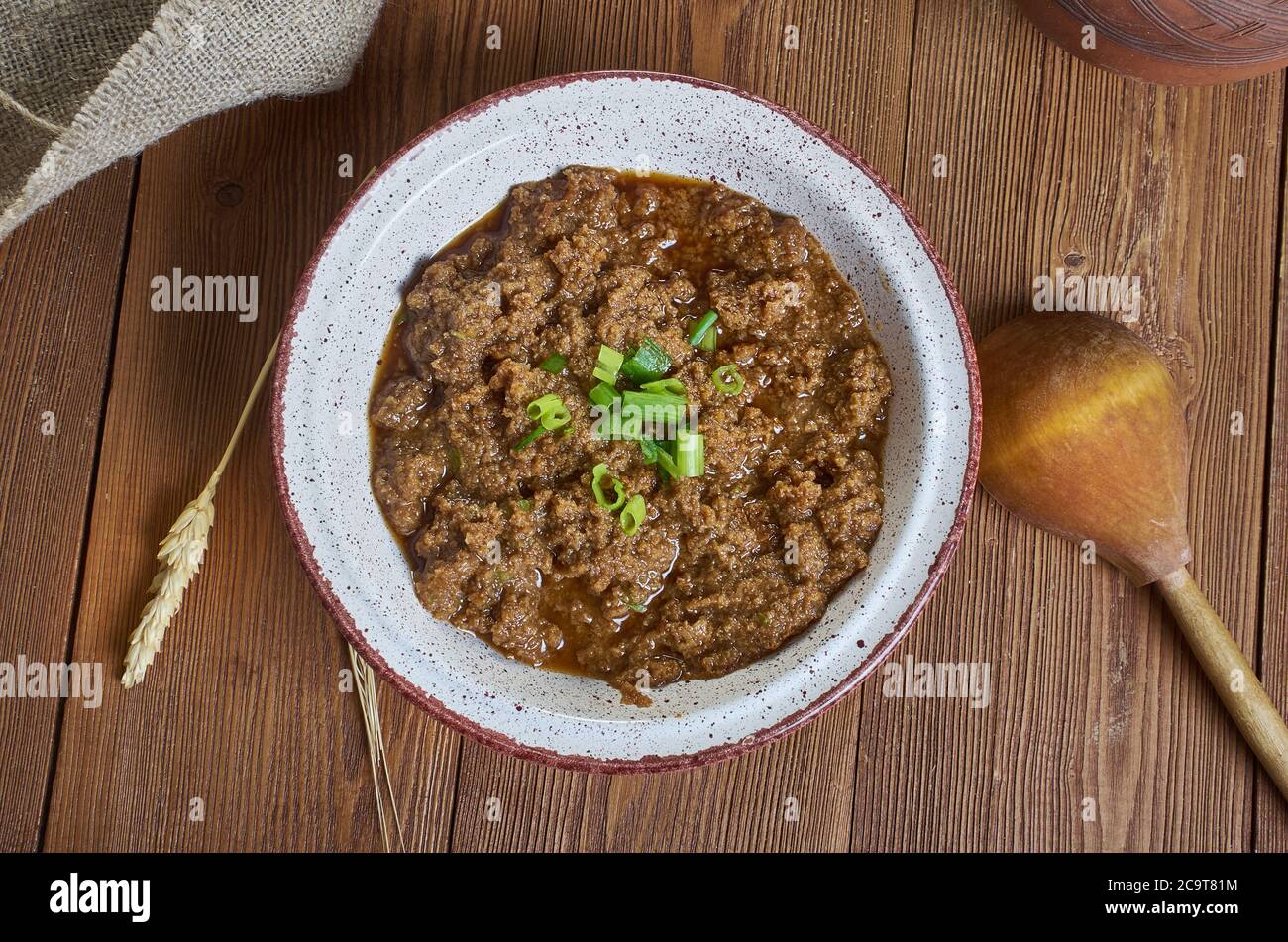 Ollebrod traditional Danish dish. It is a porridge made of rugbrod and ...