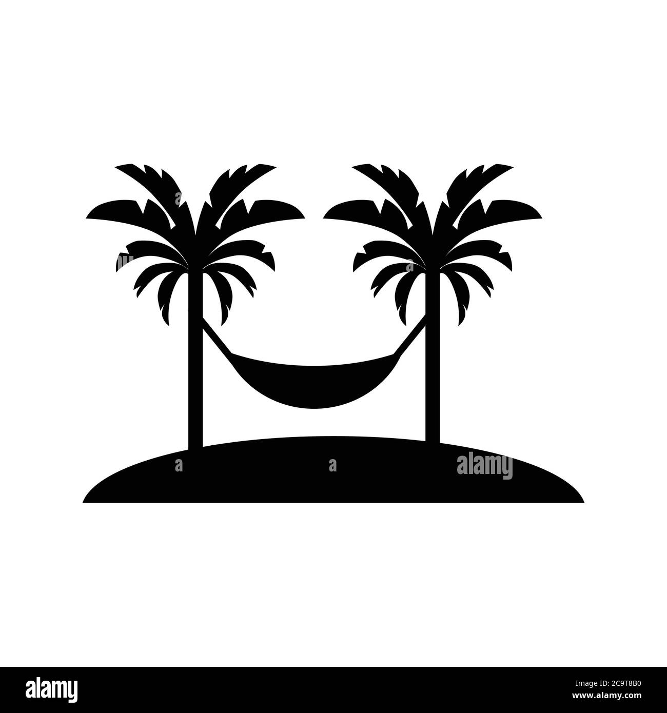 beach icon vector Stock Vector Image & Art - Alamy