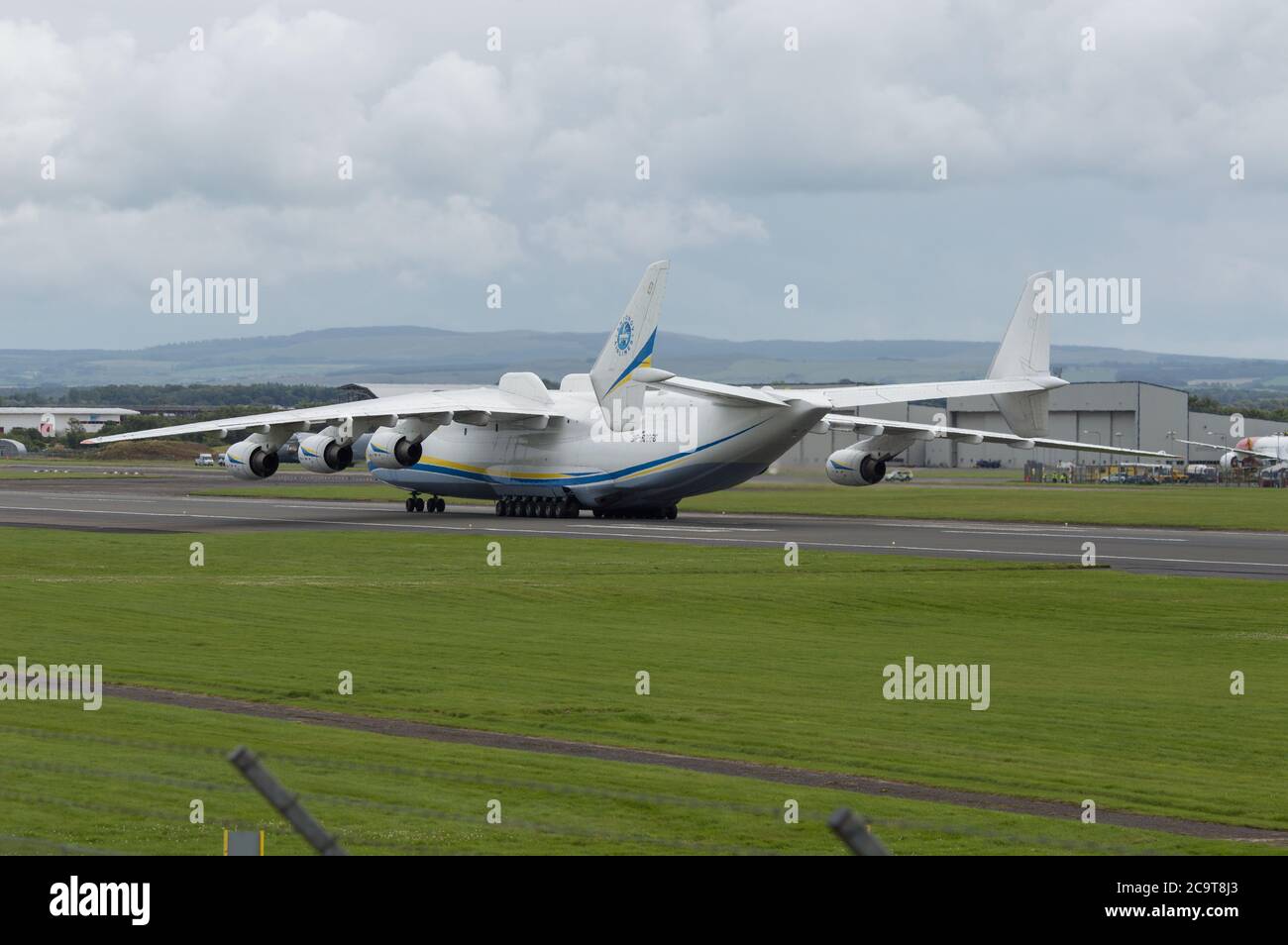Russian cargo behemoth plane in scotland hi-res stock photography and ...