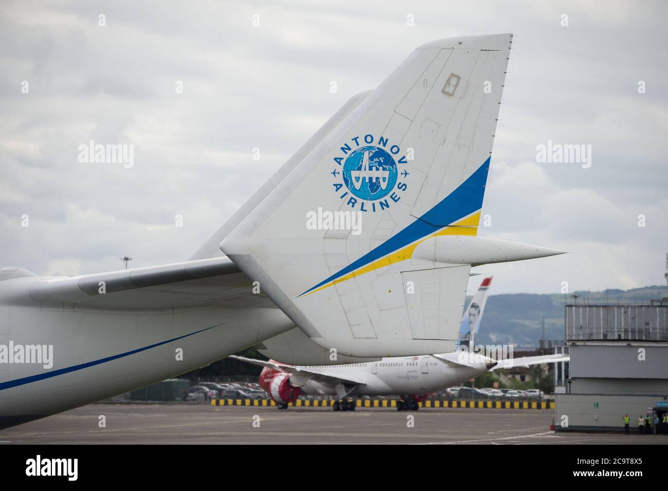 Russian cargo behemoth plane in scotland hi-res stock photography and ...