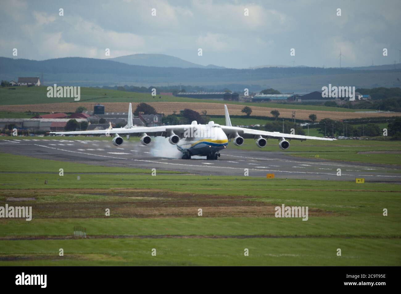 Russian cargo behemoth plane in scotland hi-res stock photography and ...