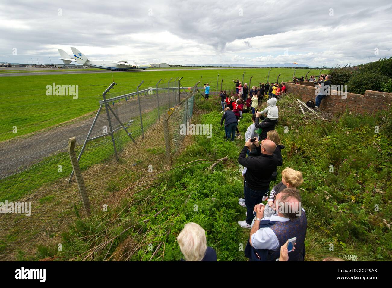 Russian cargo behemoth plane in scotland hi-res stock photography and ...