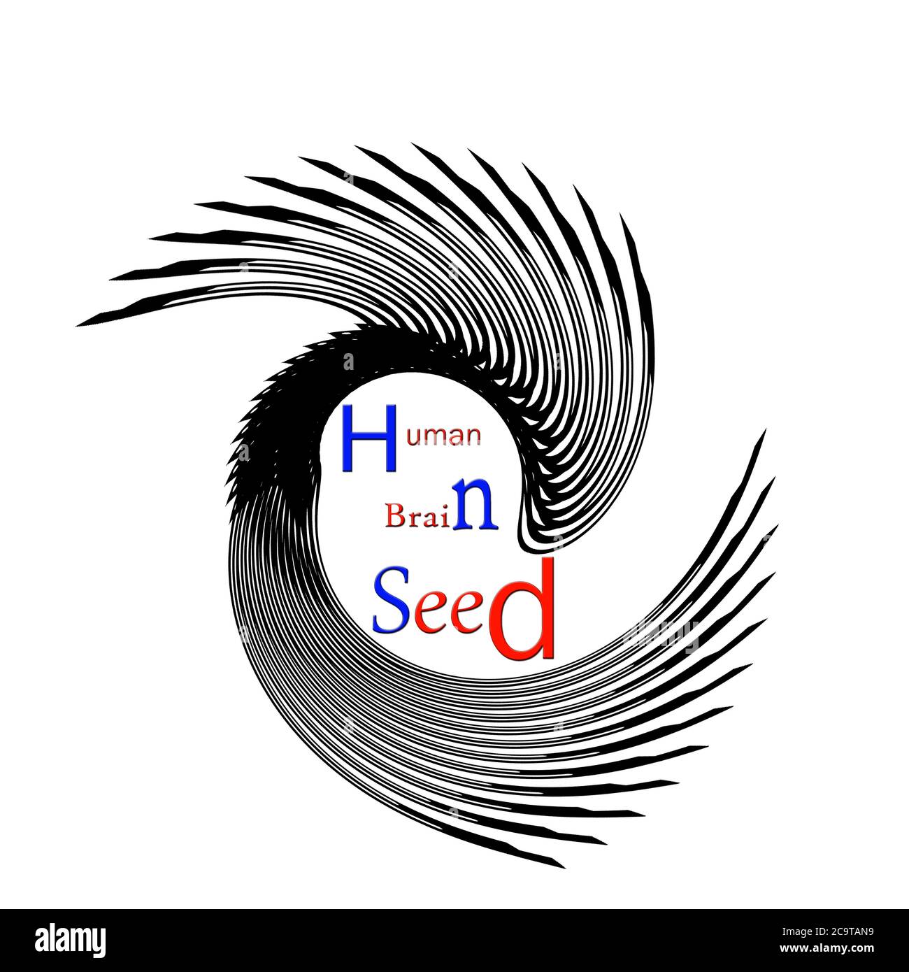 human brain seed motivational text and brain shape subconscious mind ...