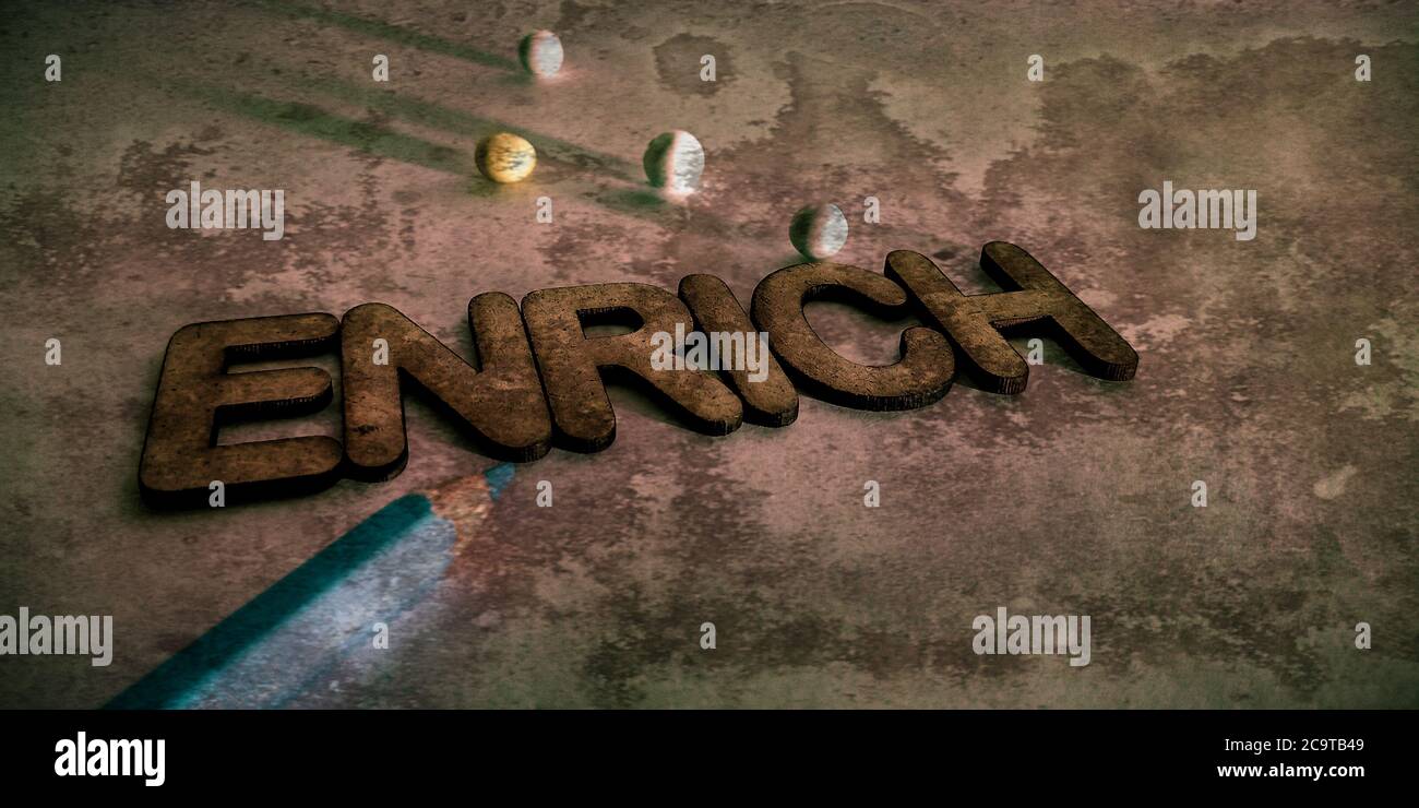 Enrich word hi-res stock photography and images - Alamy