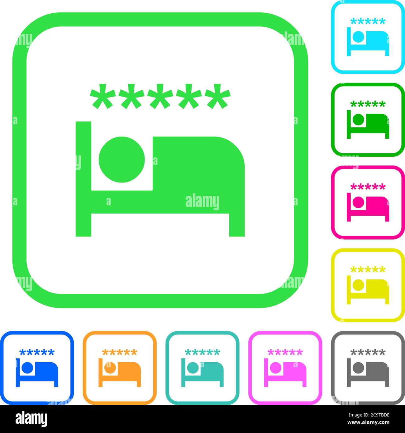 Bed borders Stock Vector Images - Alamy