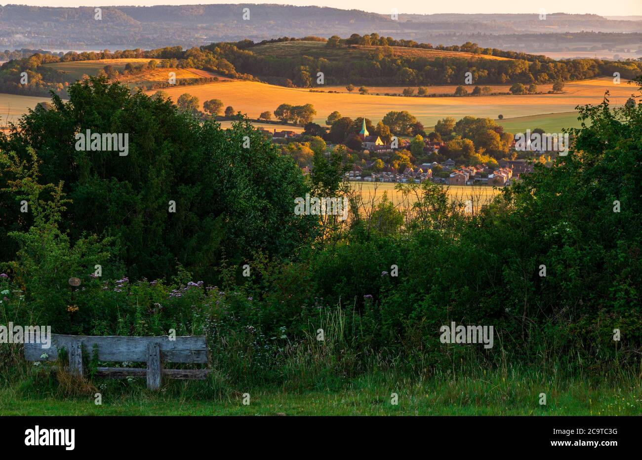 South downs harting down sussex hi-res stock photography and images - Alamy