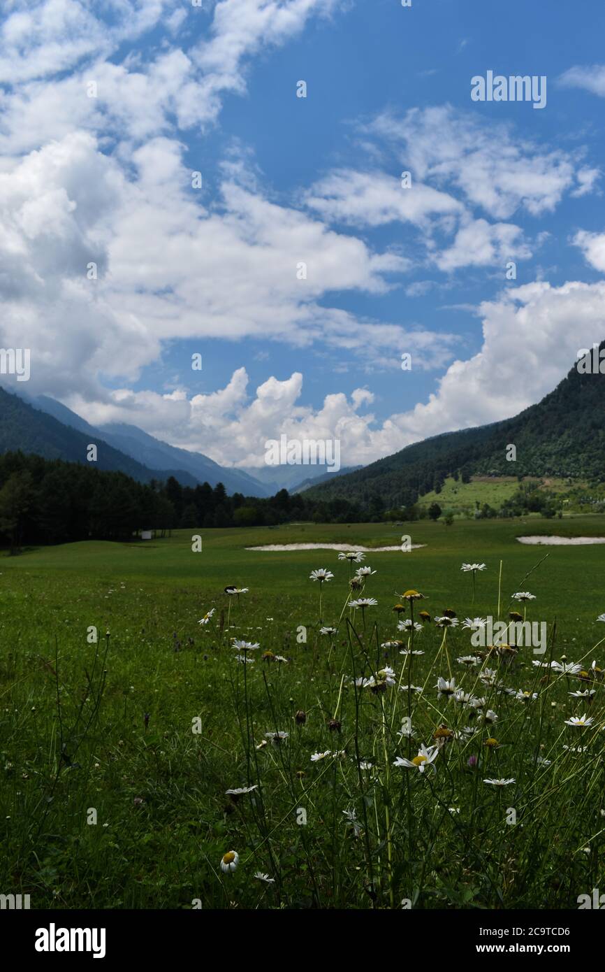 An eye catching view of landscape at Kashmir India Stock Photo - Alamy