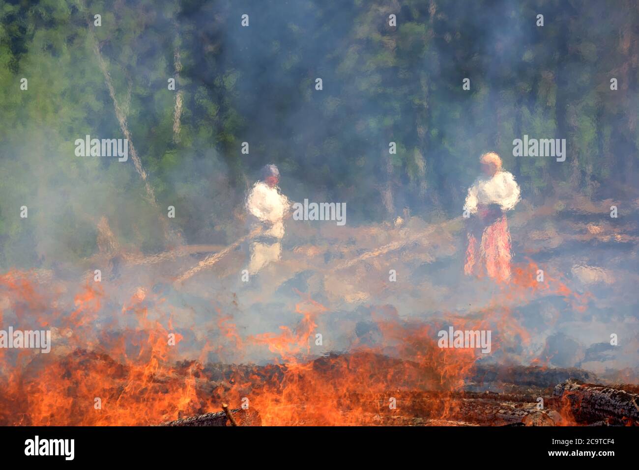 Slash And Burn Agriculture High Resolution Stock Photography and Images ...