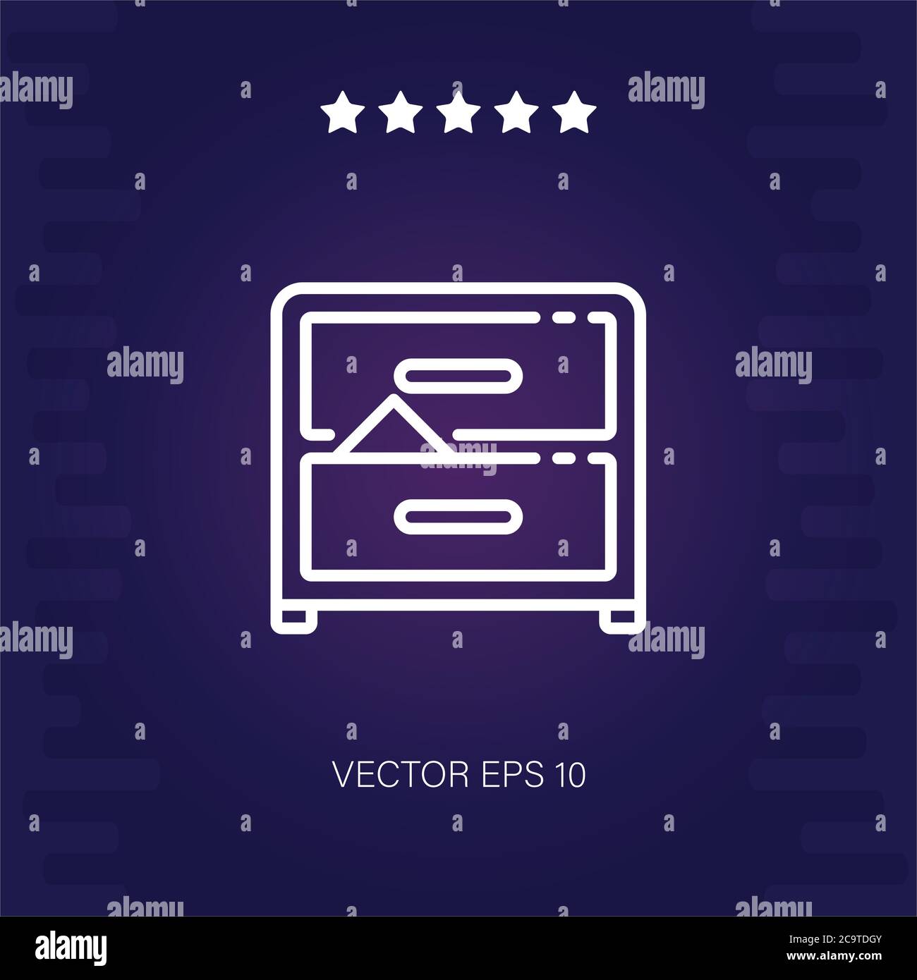 File cabinet lamp Stock Vector Images - Alamy