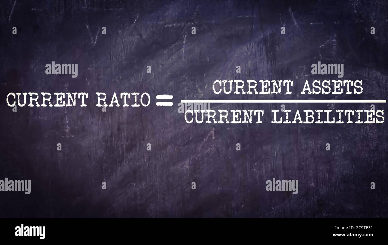 Current ratio equal to current assets upon current liability business ...