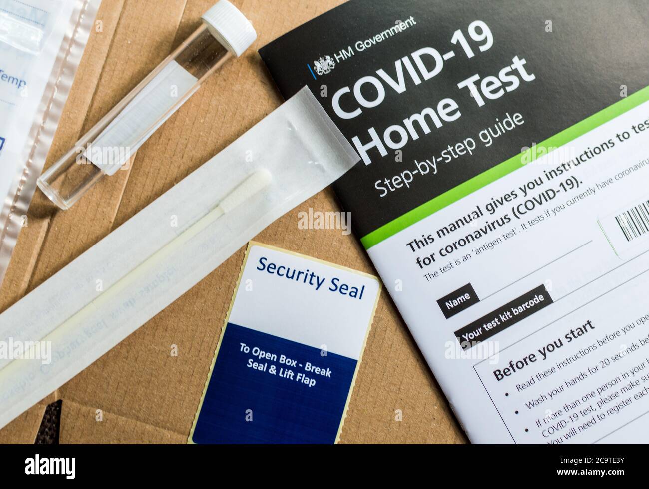 Swab test hi-res stock photography and images - Alamy