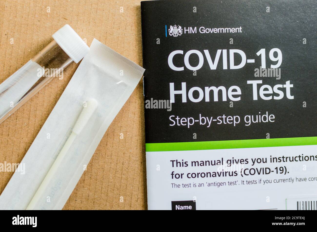 Swab test hi-res stock photography and images - Alamy