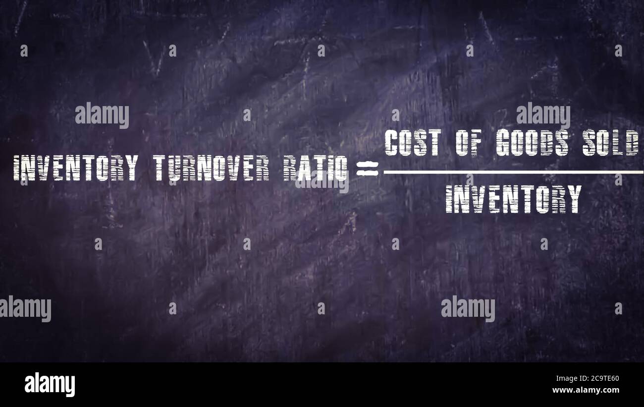 Inventory turnover ratio equal to cost of goods sold upon inventory ...