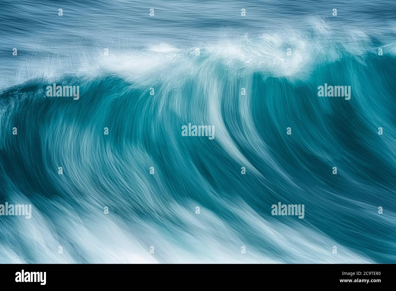 Waves off Hawaii Stock Photo - Alamy