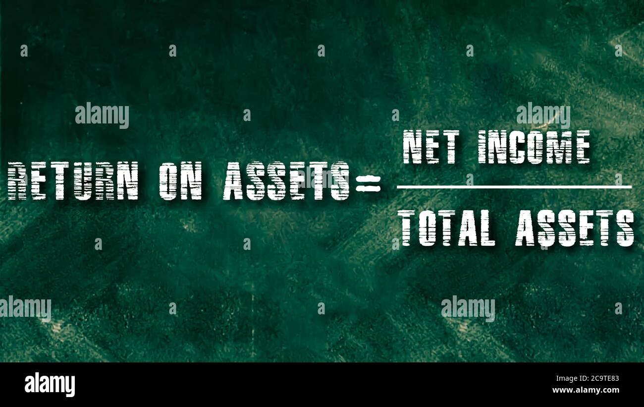 Return on assets equal to net income upon total assets business ...