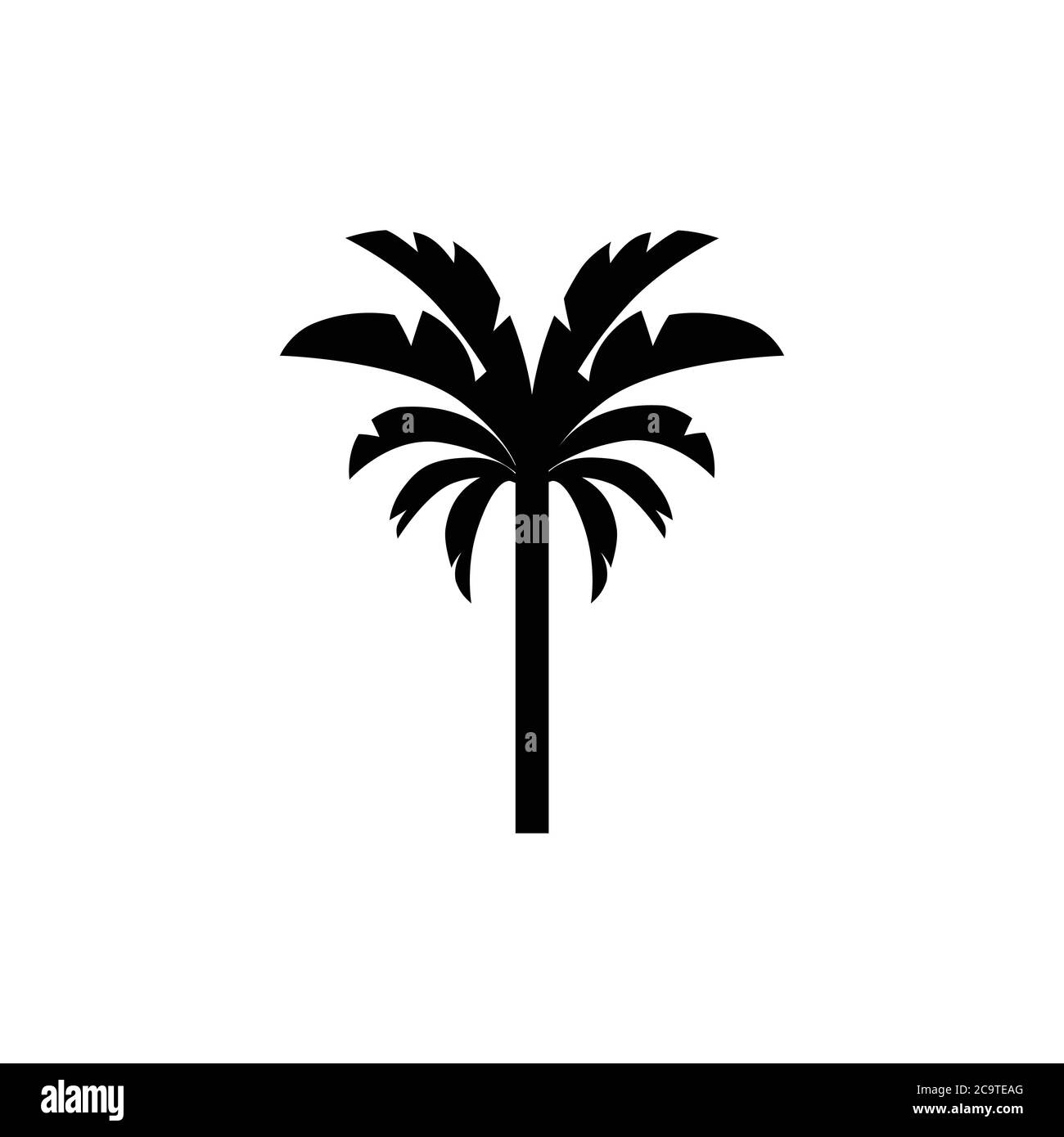 Indian tropical tree Stock Vector Images - Alamy