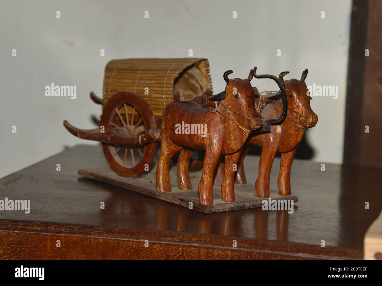 Wooden ox cart hi-res stock photography and images - Alamy