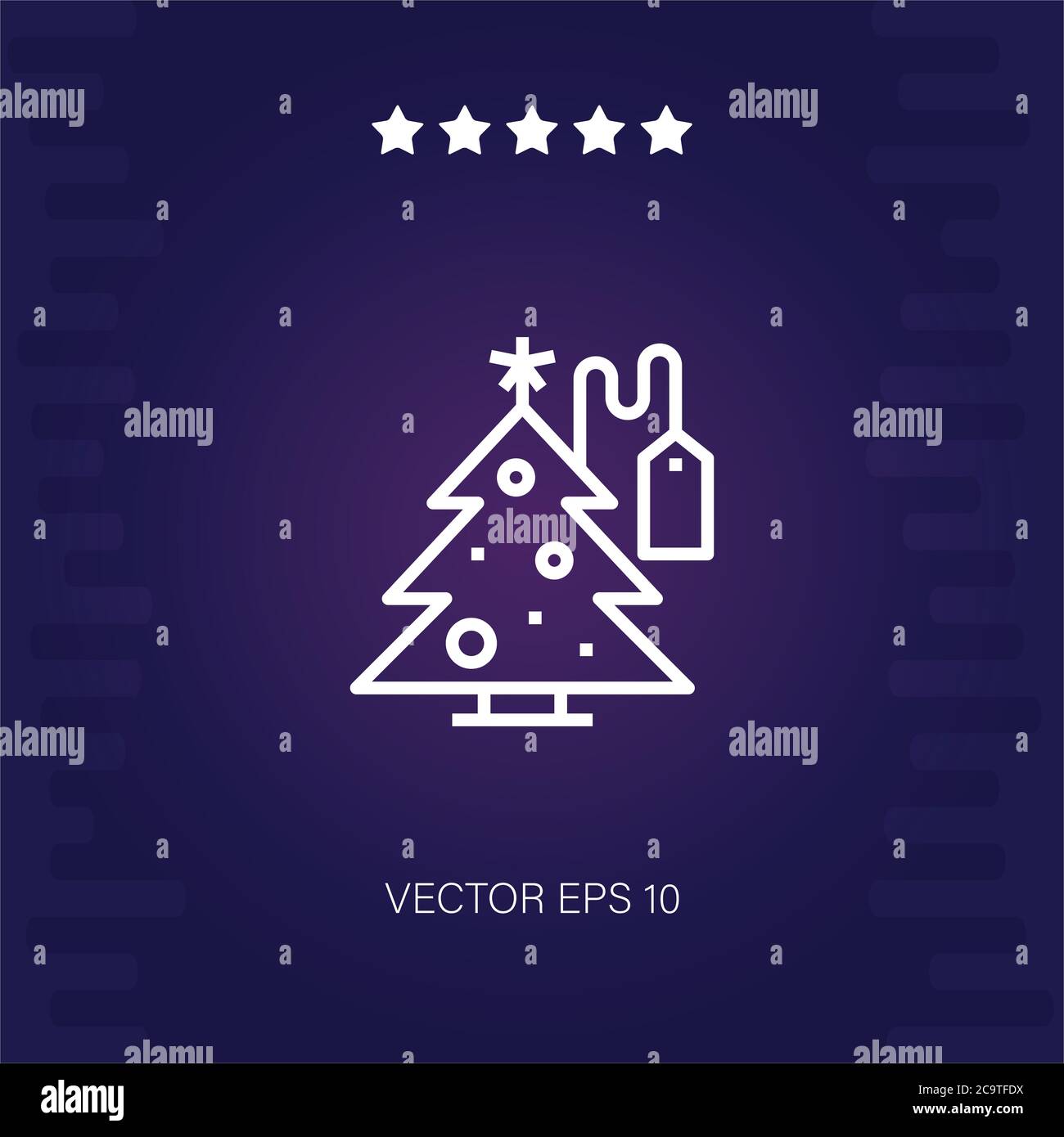 christmas vector icon Stock Vector Image & Art - Alamy
