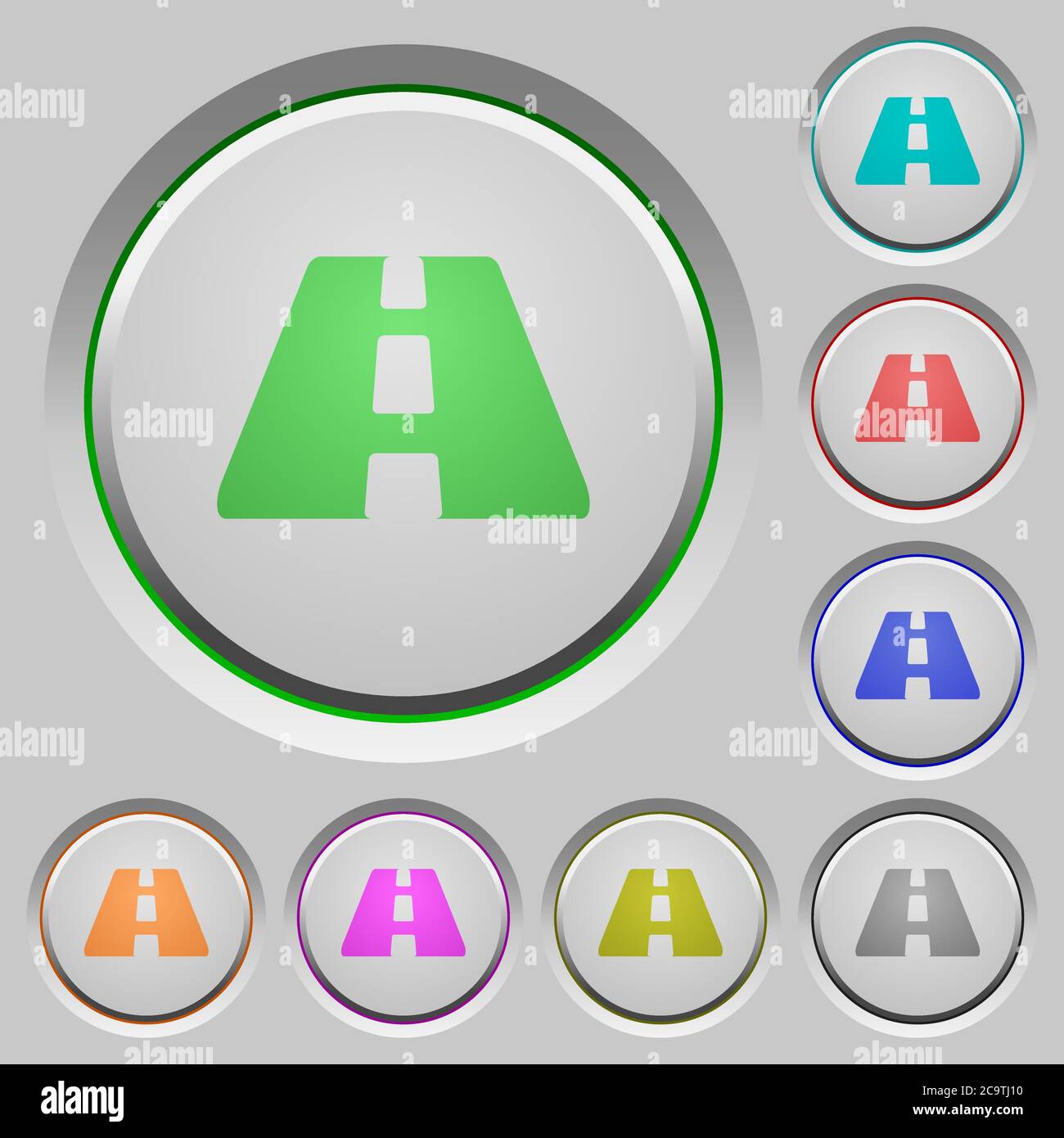 Driving expressway Stock Vector Images - Alamy