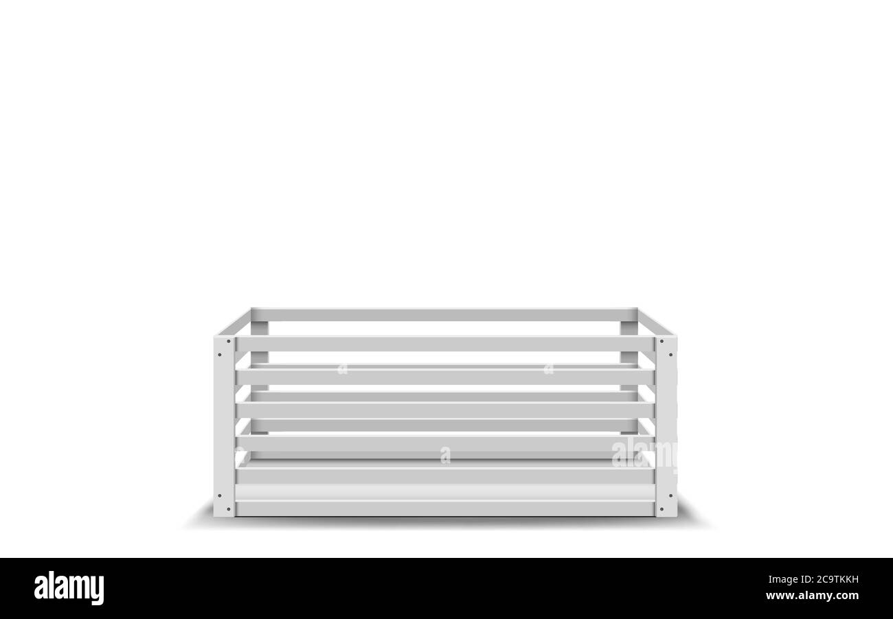 Cargo box on white Black and White Stock Photos & Images - Alamy