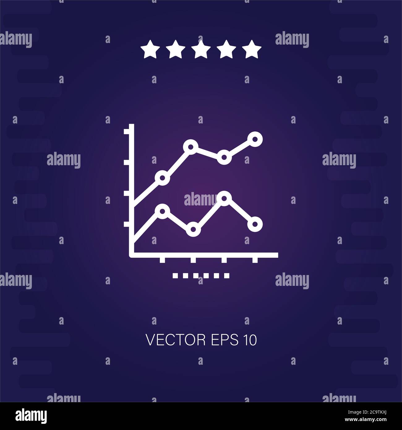 charts vector icon Stock Vector Image & Art - Alamy
