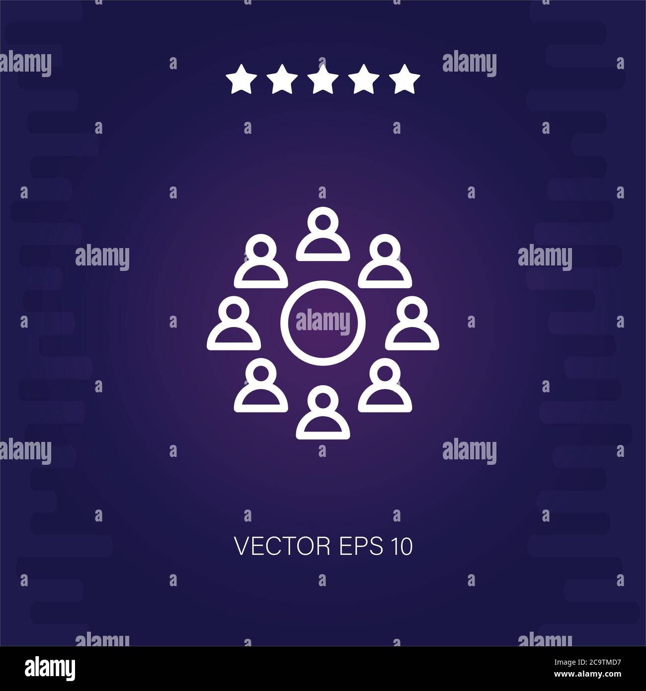 conference vector icon Stock Vector Image & Art - Alamy