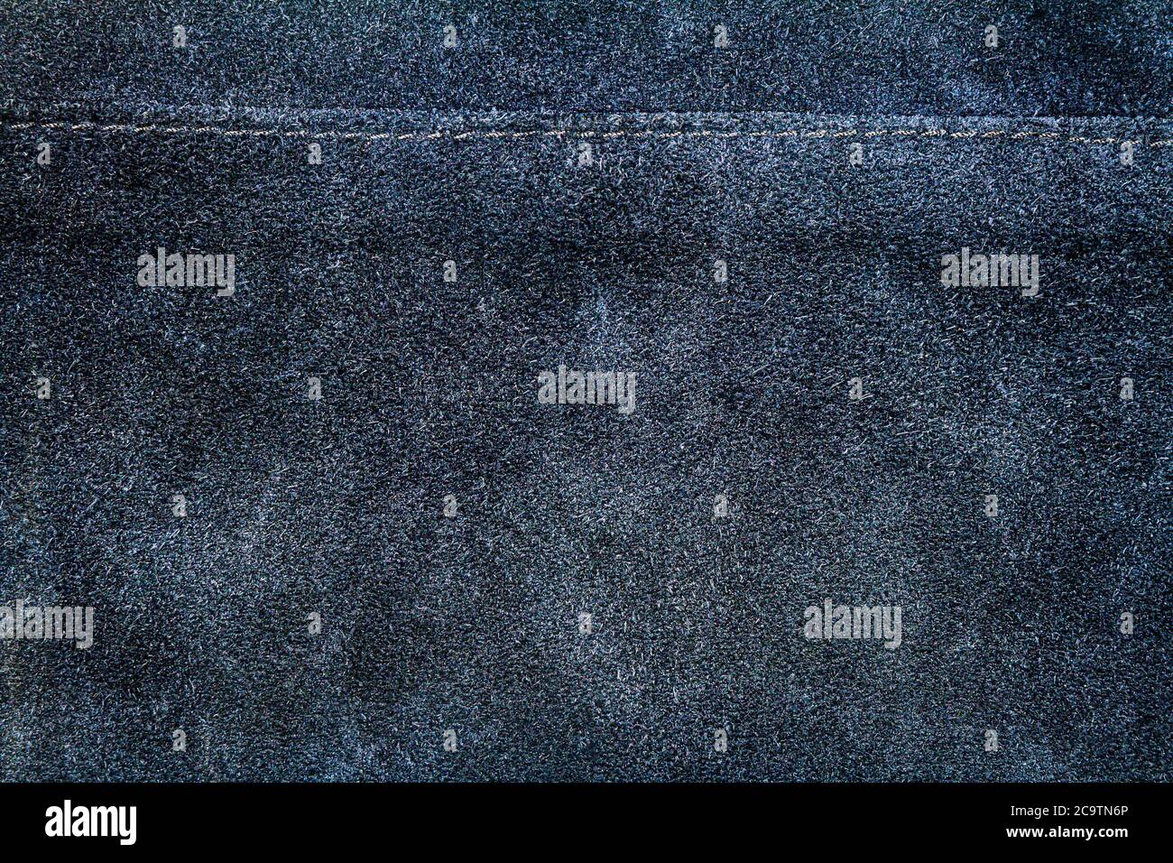 Genuine blue suede texture background. Abstract vintage natural leather ...