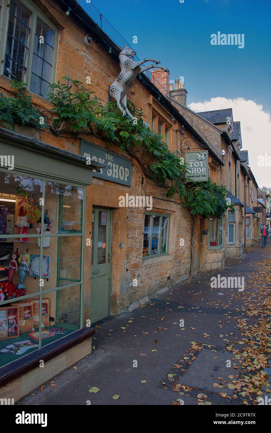 Buildings in the village of Moreton in Marsh in the Cotswolds, UK Stock ...