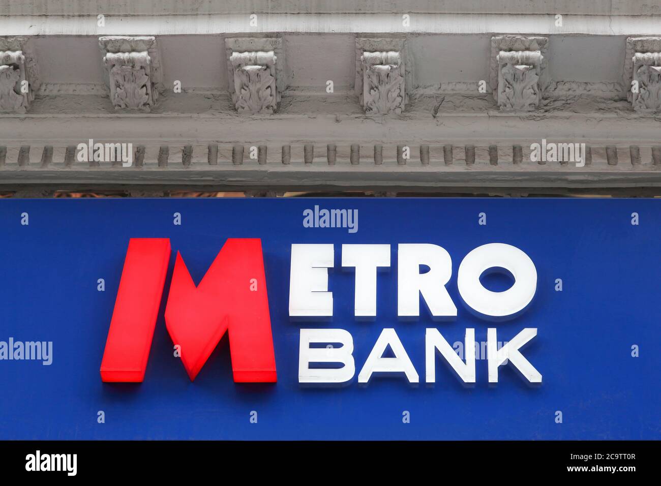 A metro bank logo hi-res stock photography and images - Alamy