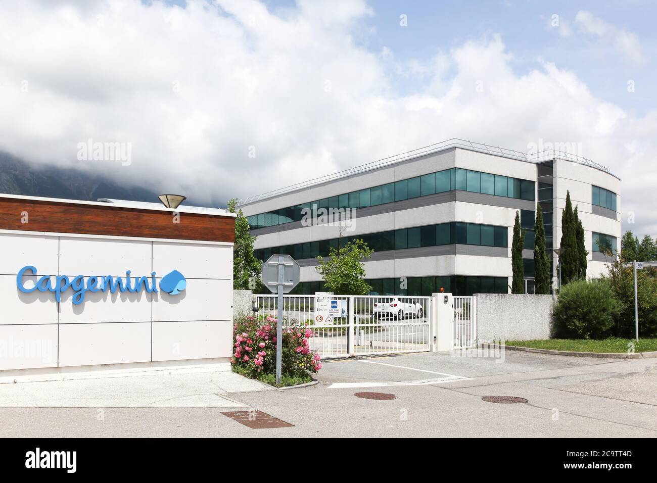 Montbonnot, France - June 15, 2019: Capgemini office building ...
