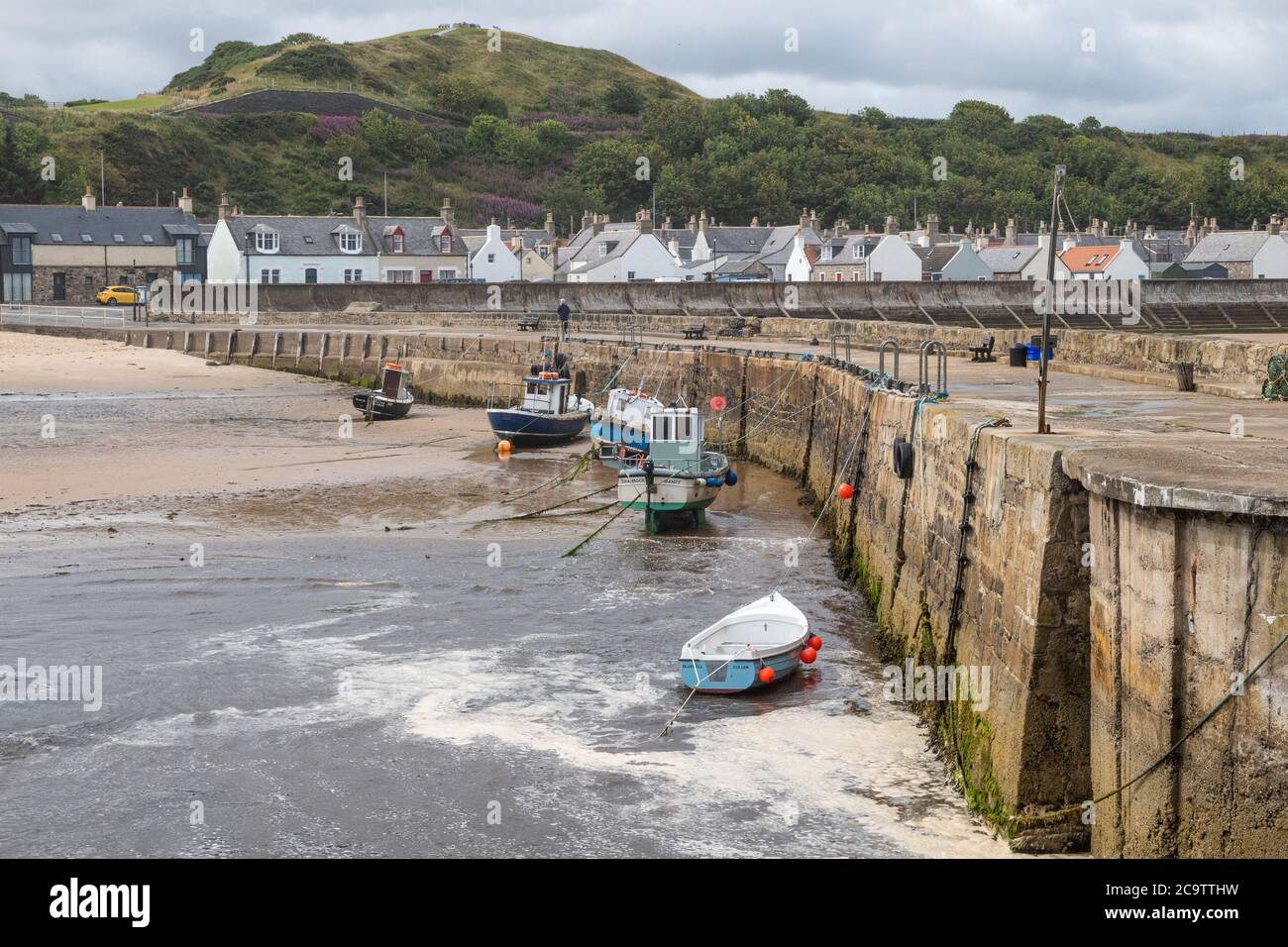Village and harbour of Cullen, North East Scotland Stock Photo - Alamy