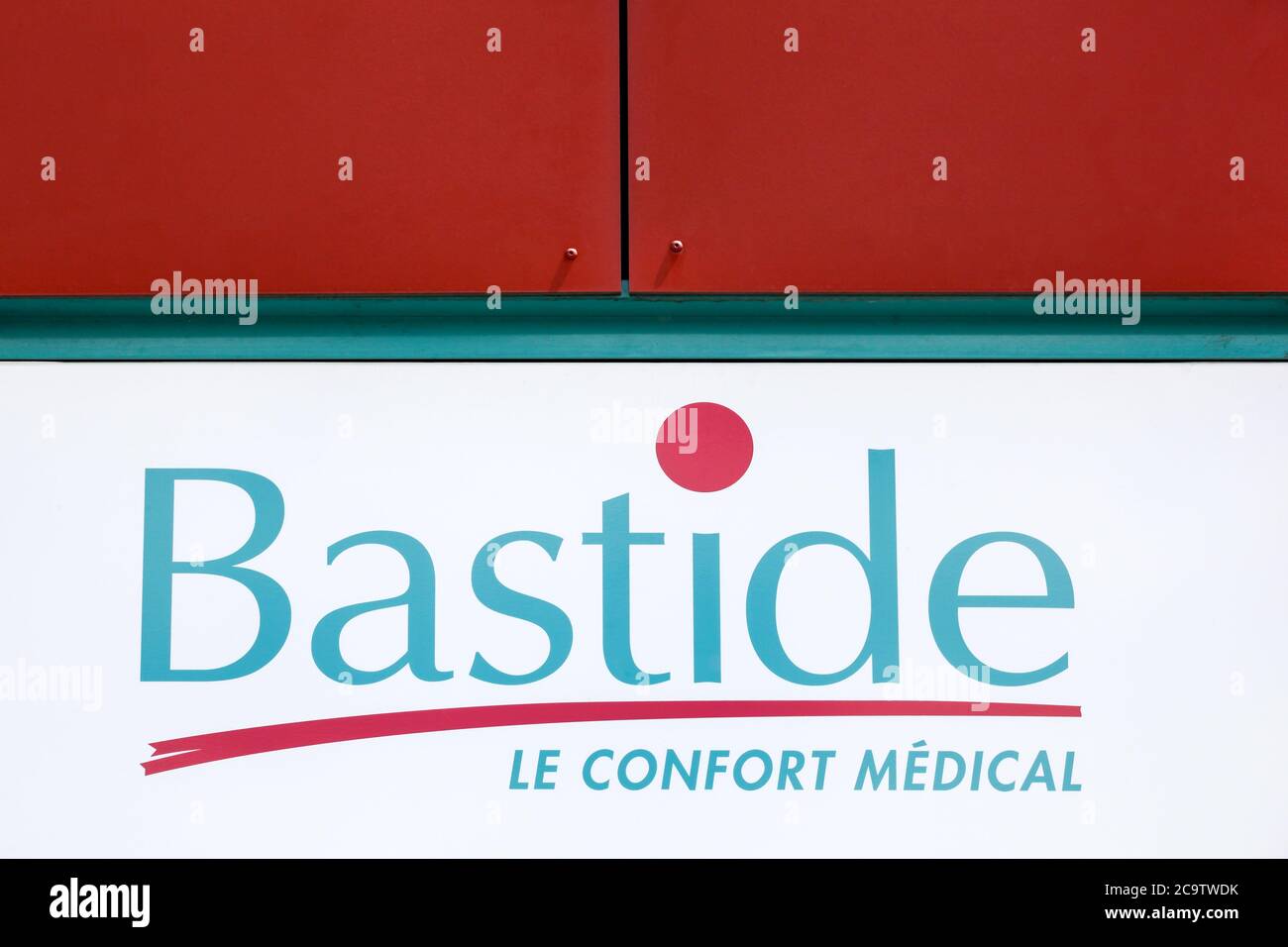 Vienne, France - June 7, 2020: Bastide Le Confort Medical logo on a ...