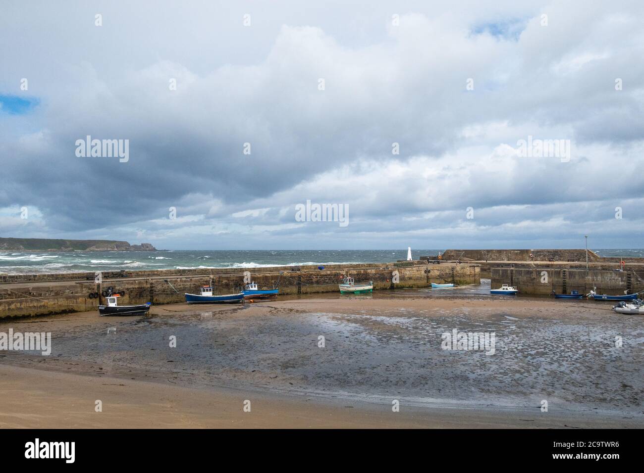 Village and harbour of Cullen, North East Scotland Stock Photo - Alamy