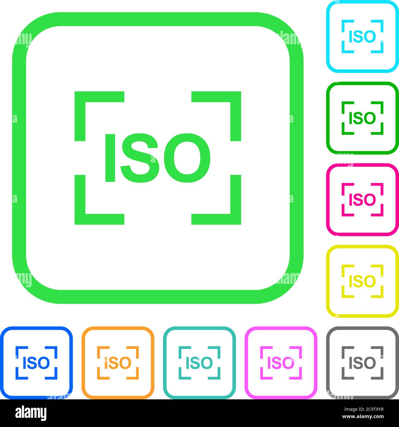 Iso speed Stock Vector Images - Alamy