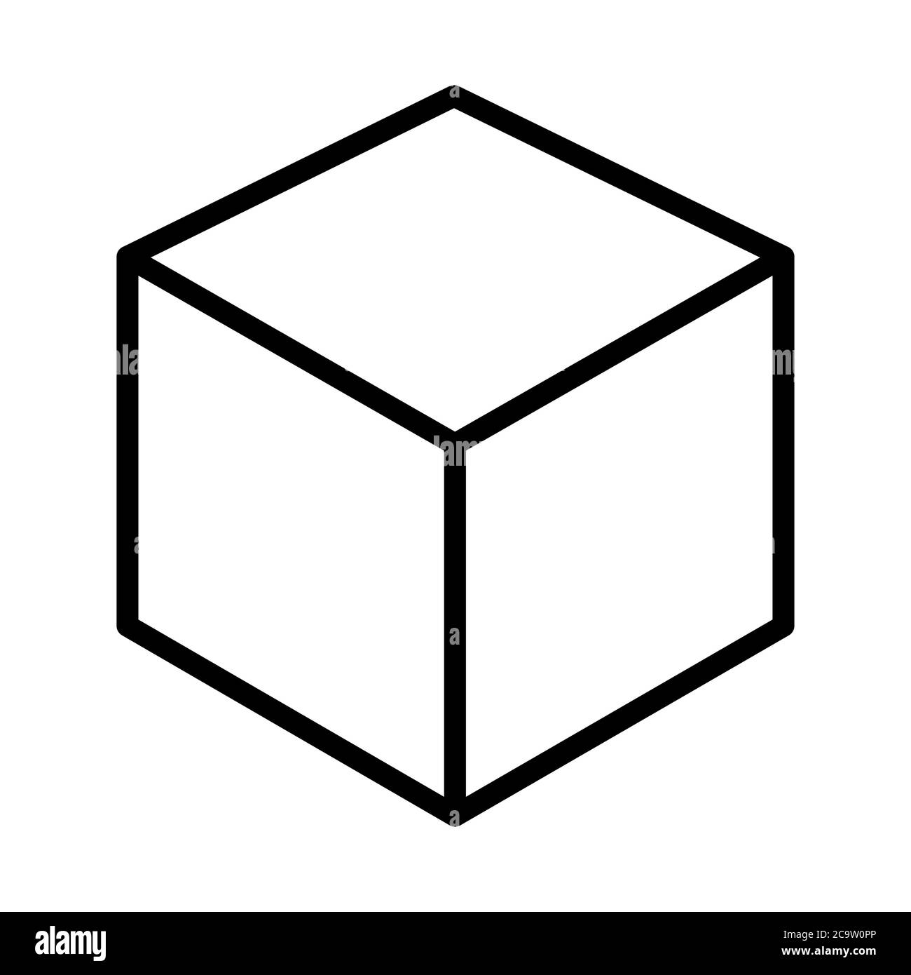 Transparent cubes not ice Stock Vector Images - Alamy