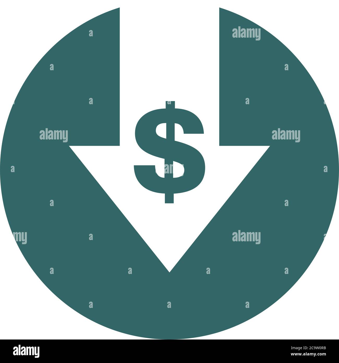 Cost effective icon vector vectors hi-res stock photography and images - Alamy