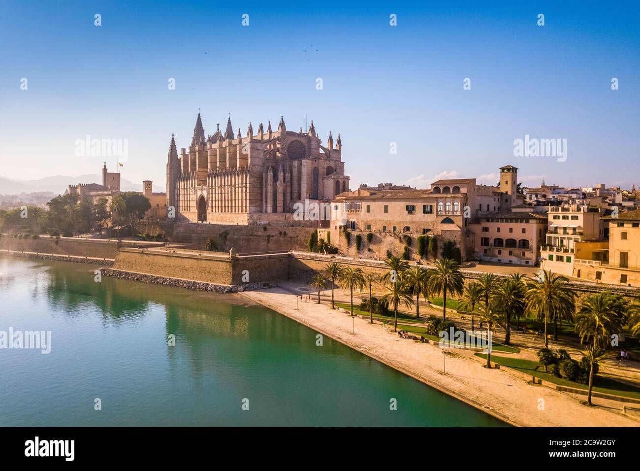 Mallorca drone hi-res stock photography and images - Alamy