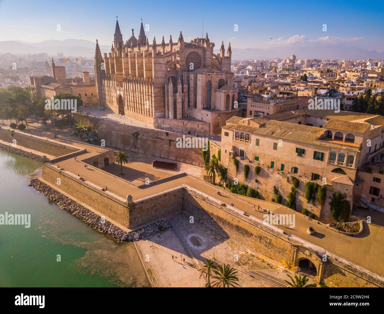 Mallorca drone hi-res stock photography and images - Alamy