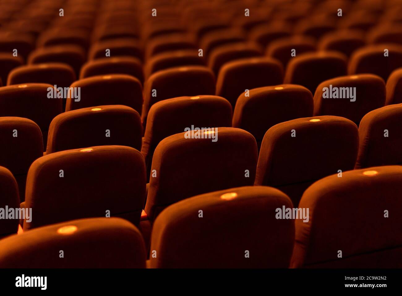 Theater chairs numbers hi-res stock photography and images - Alamy