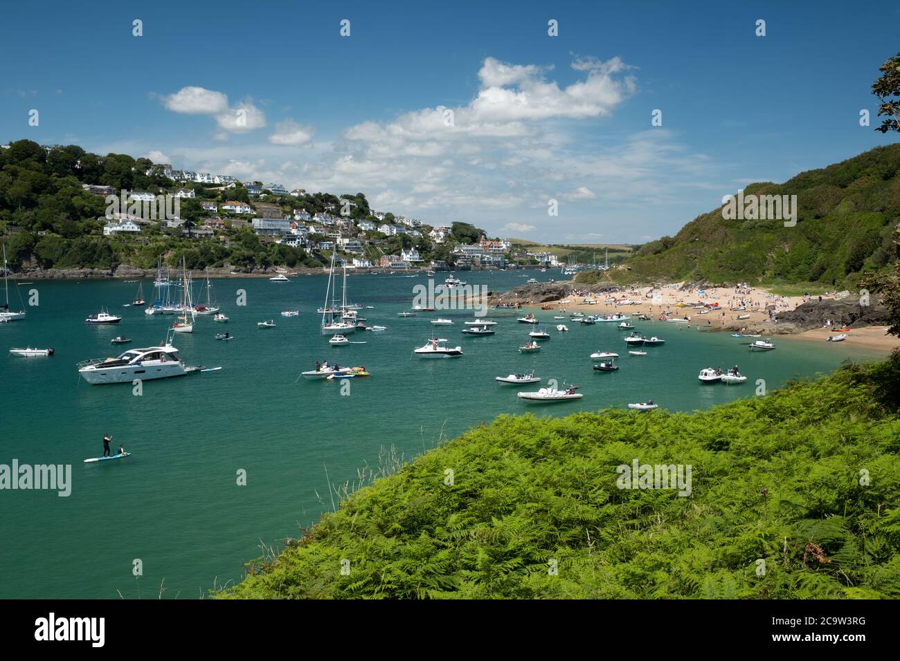 Sunny Cove and Salcombe, South Devon, UK Stock Photo - Alamy