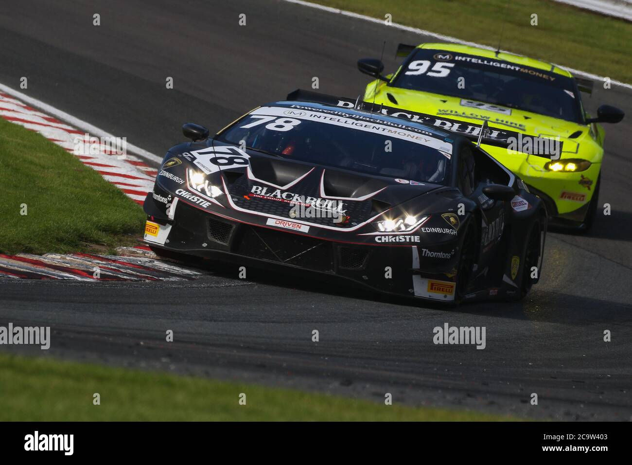 Tarporley, UK. 02nd Aug, 2020. Barwell Motorsport Lamborghini Huracan ...