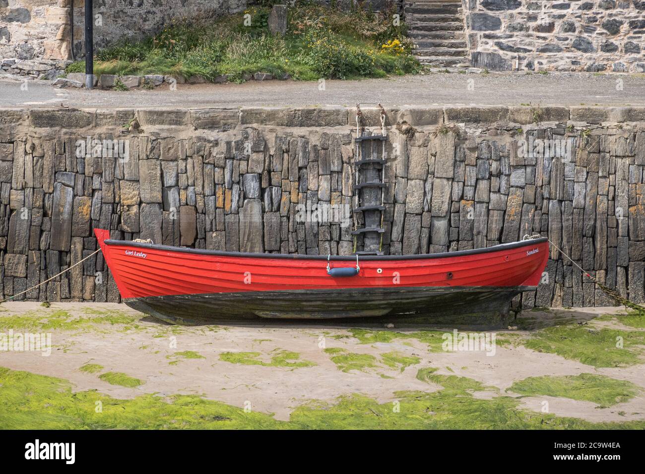 Town and harbour of Portsoy, Aberdeenshire, Scotland Stock Photo - Alamy