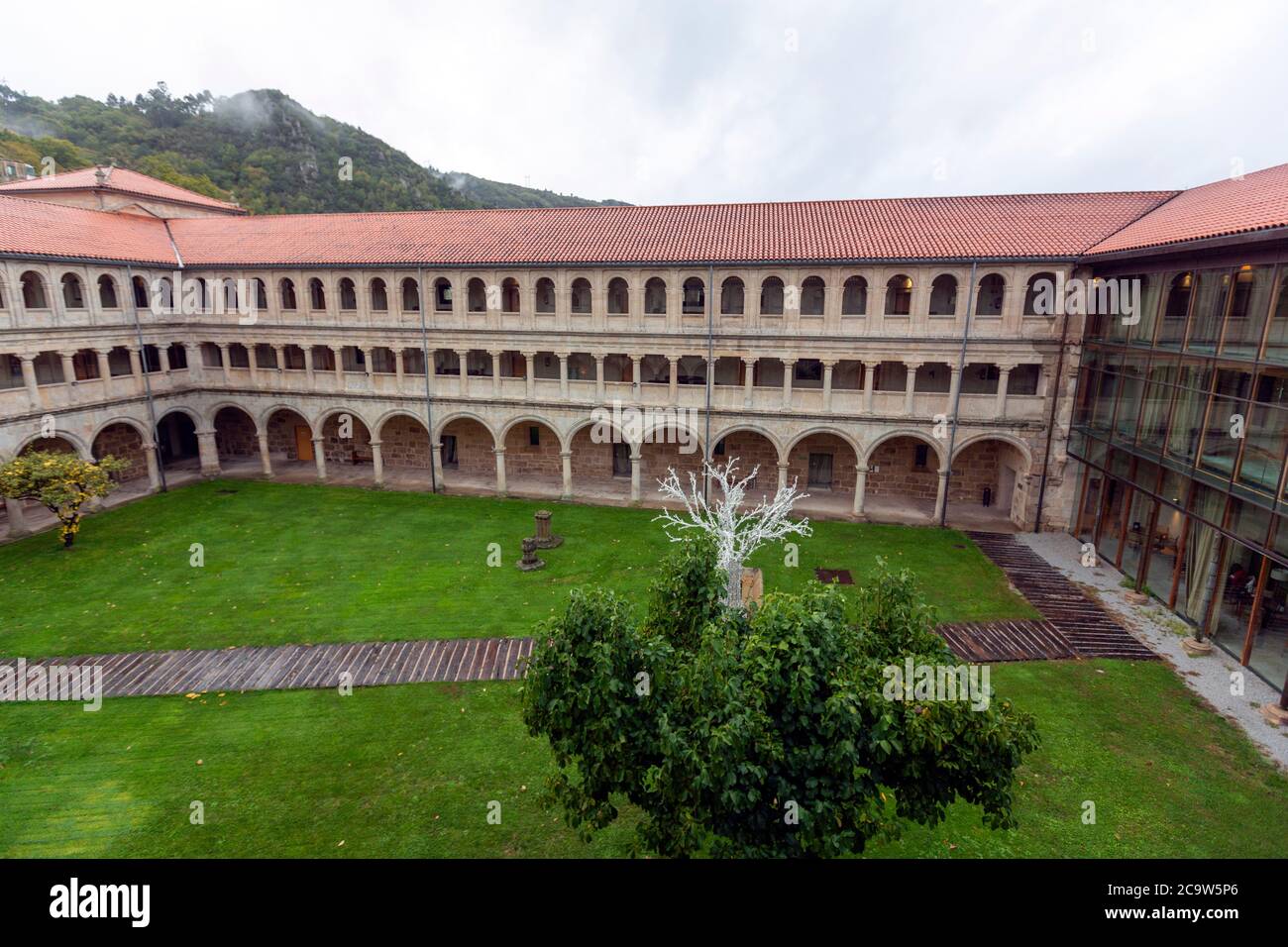 Claustro de la Portería, Parador of Santo Estevo, Monasterio de San ...
